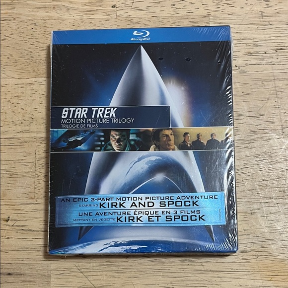 Blue-Ray Sealed | Media | Star Trek Motion Picture Trilogy Blu Ray ...